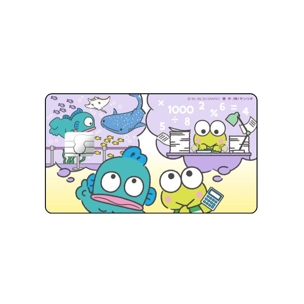 Hangyodon & Keroppi Credit Card Skin - Etsy