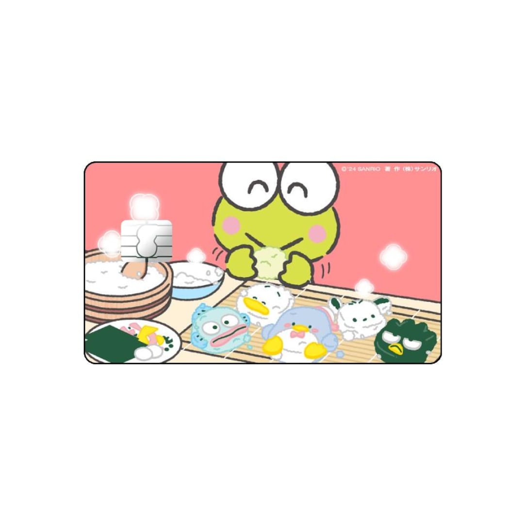 Keroppi Onigiri Credit Card Skin - Etsy
