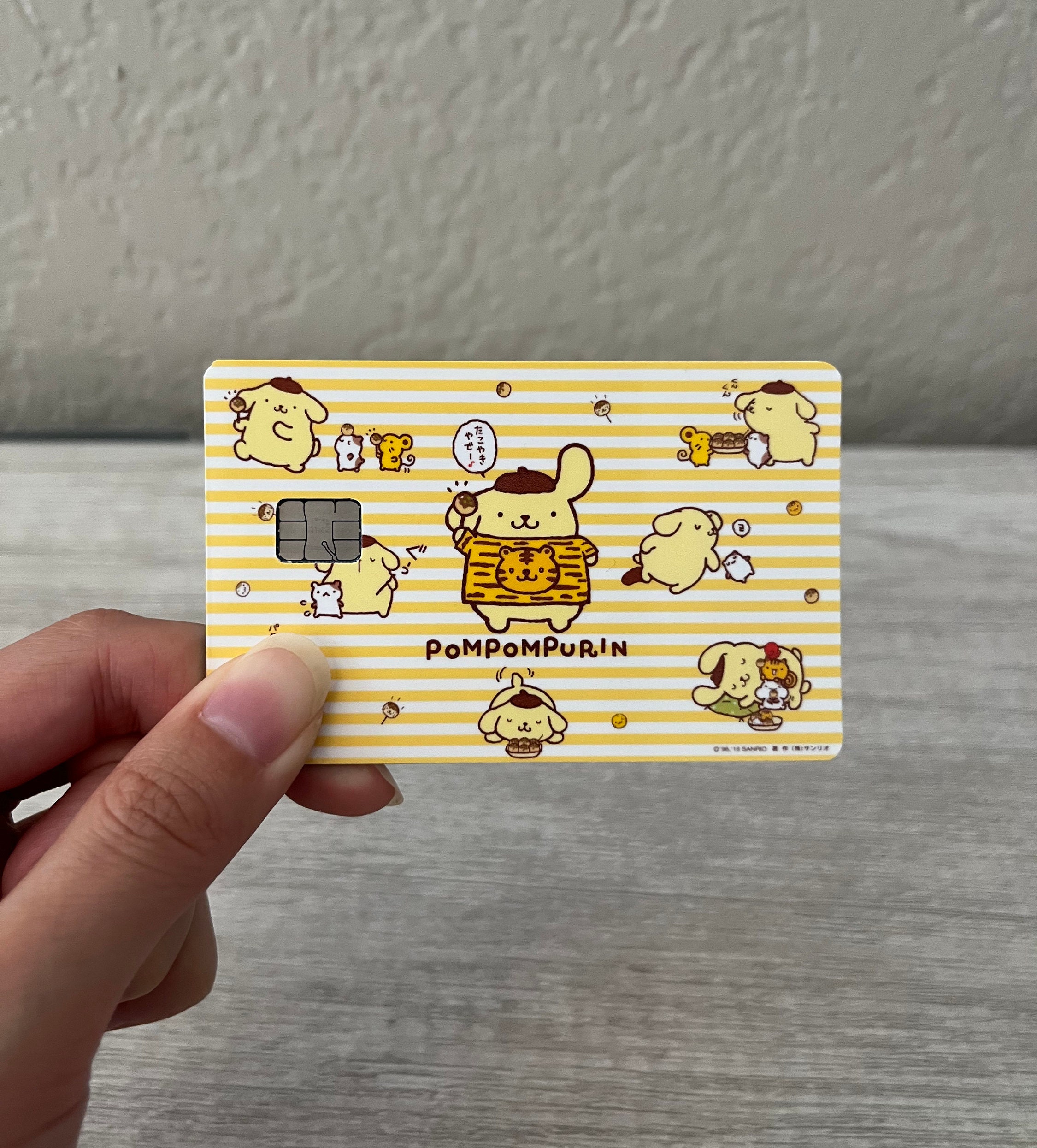 Pompompurin Credit Card Skin - Etsy