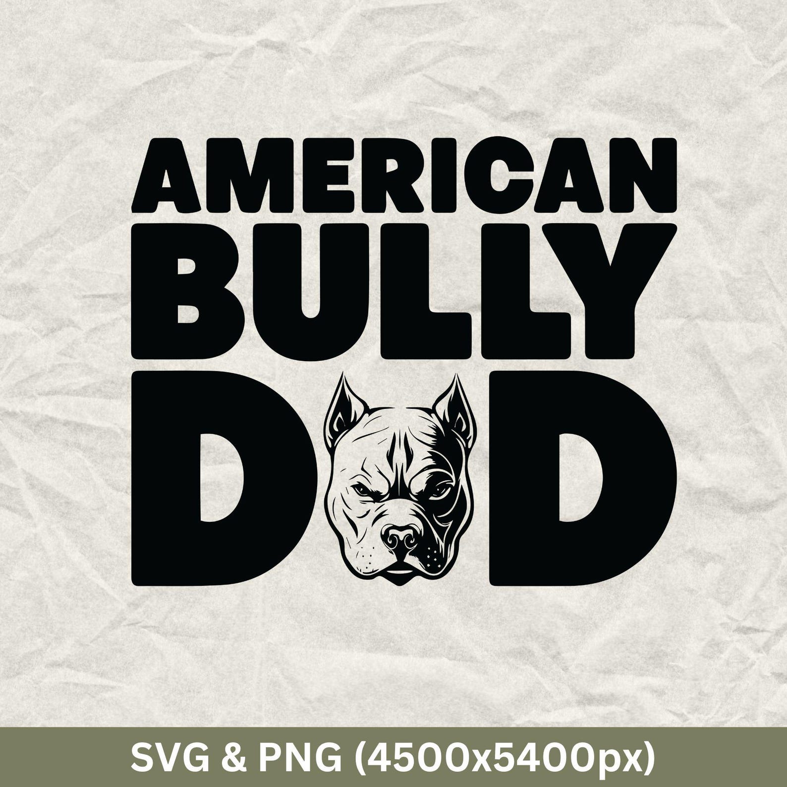 American Bully Dad, American Bully Decal, American Bully Png, Bully Dog ...