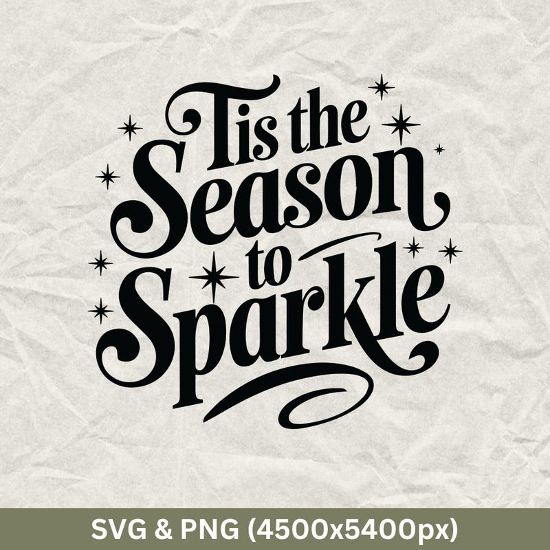 Tis the Season Sign Svg - Etsy Canada