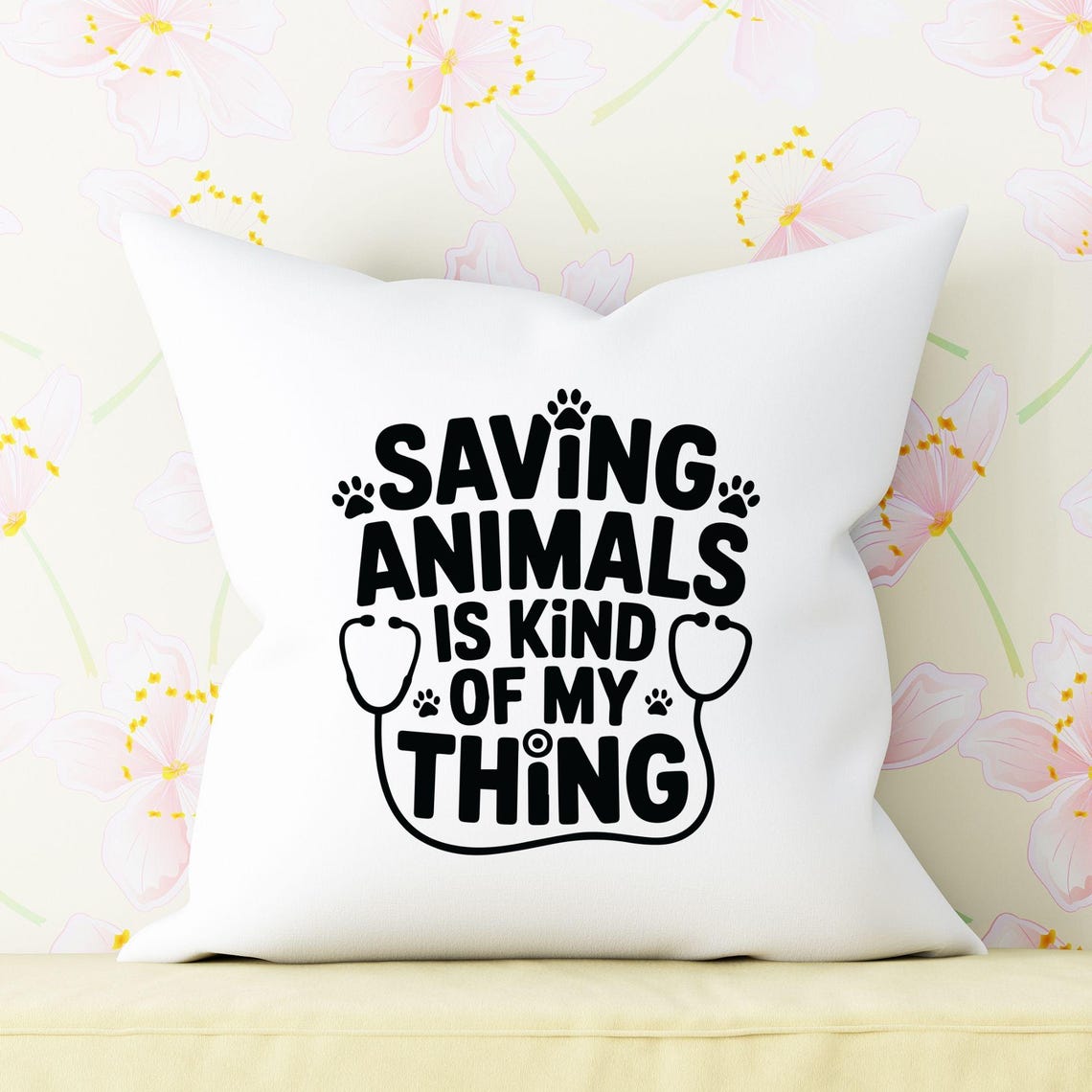 Saving Animals Veterinarian SVG PNG: Vet Tech Gift (digital Download ...