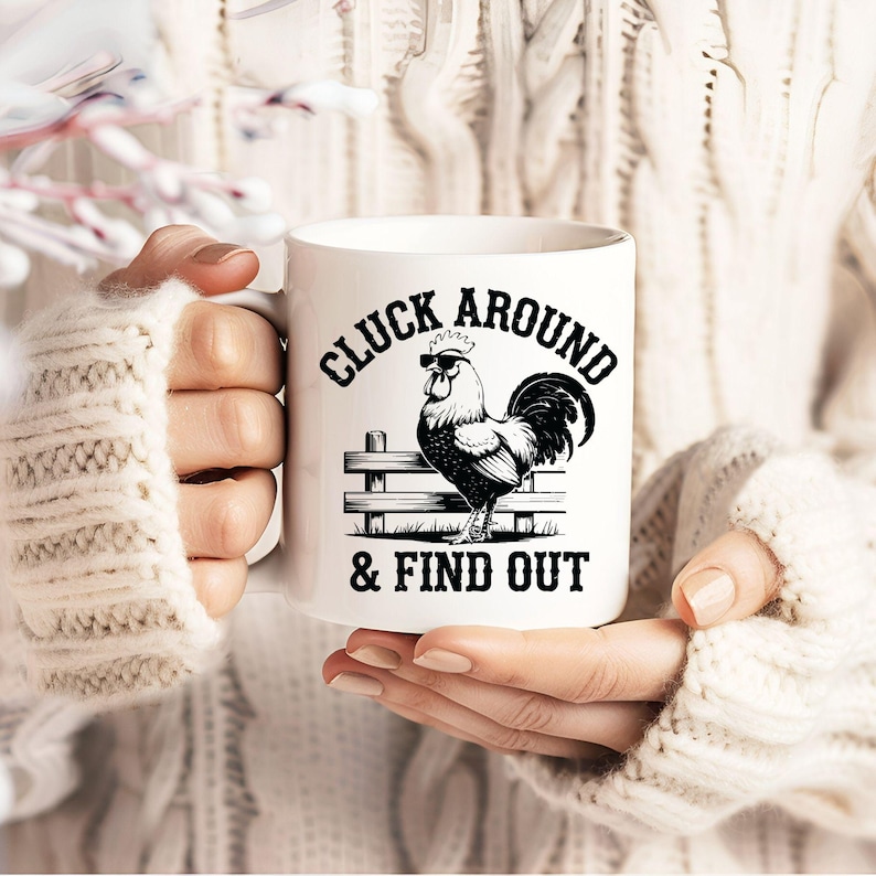 Cluck Around & Find Out, Farming Svg, Farmer Svg, Tractor Avg, Farming ...