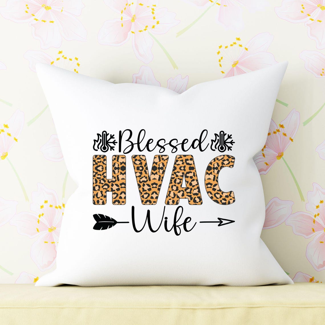 Blessed HVAC Wife Svg Png, Heating Air Conditioning Svg, Hvac Tech Svg ...