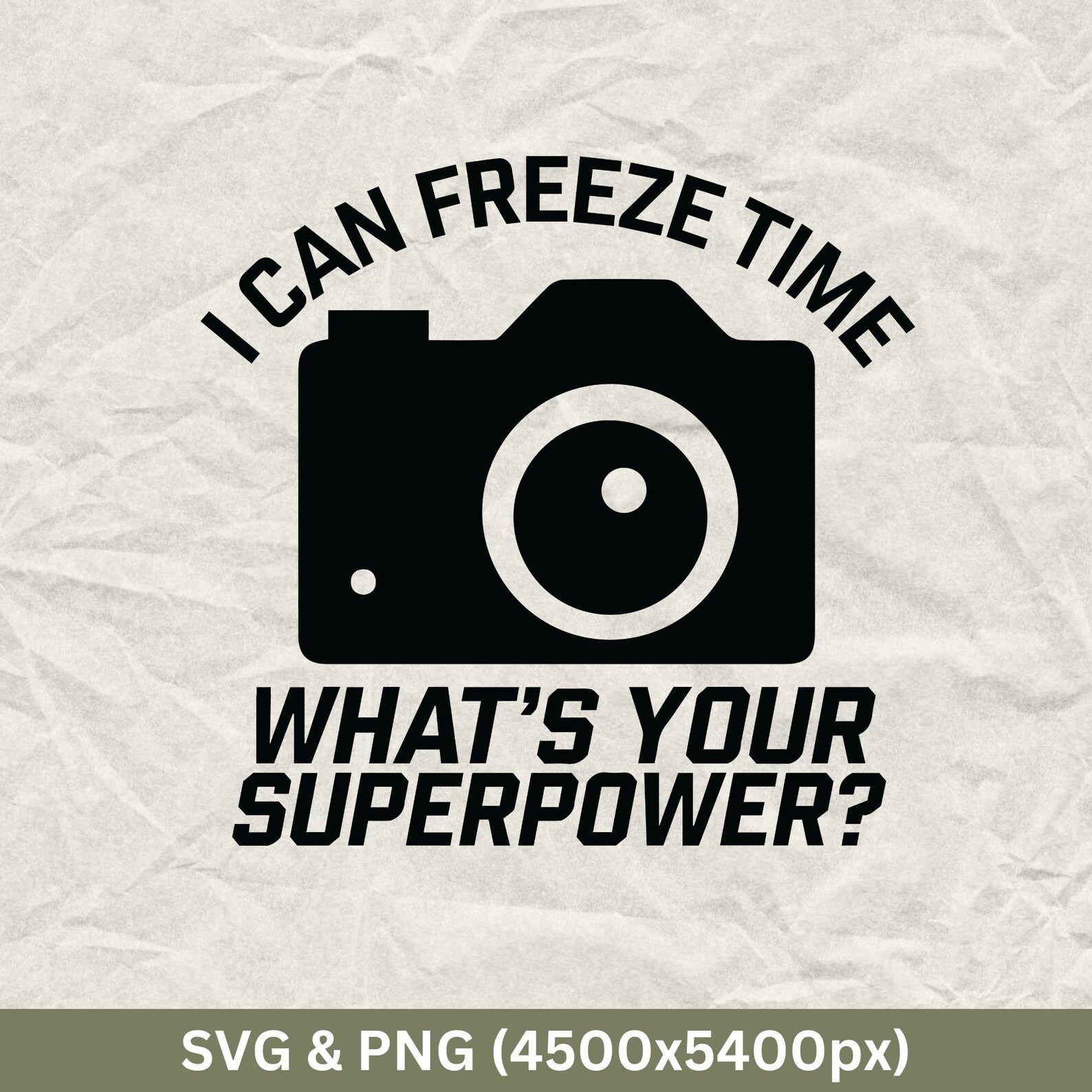 Freeze Time Camera SVG, Photographer Clipart (digital Download) - Etsy