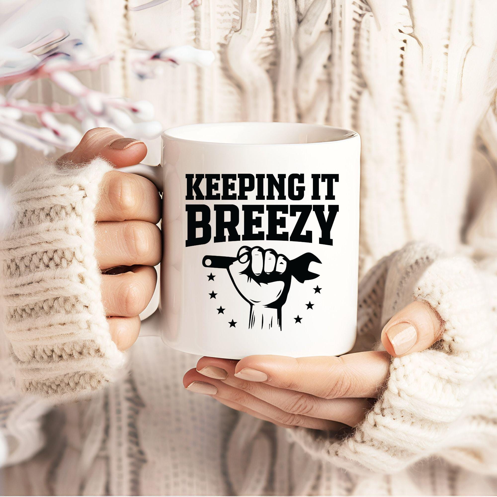Keeping It Breezy SVG, Hvac Tech Svg, Hvac Instructor Png, Hvac ...