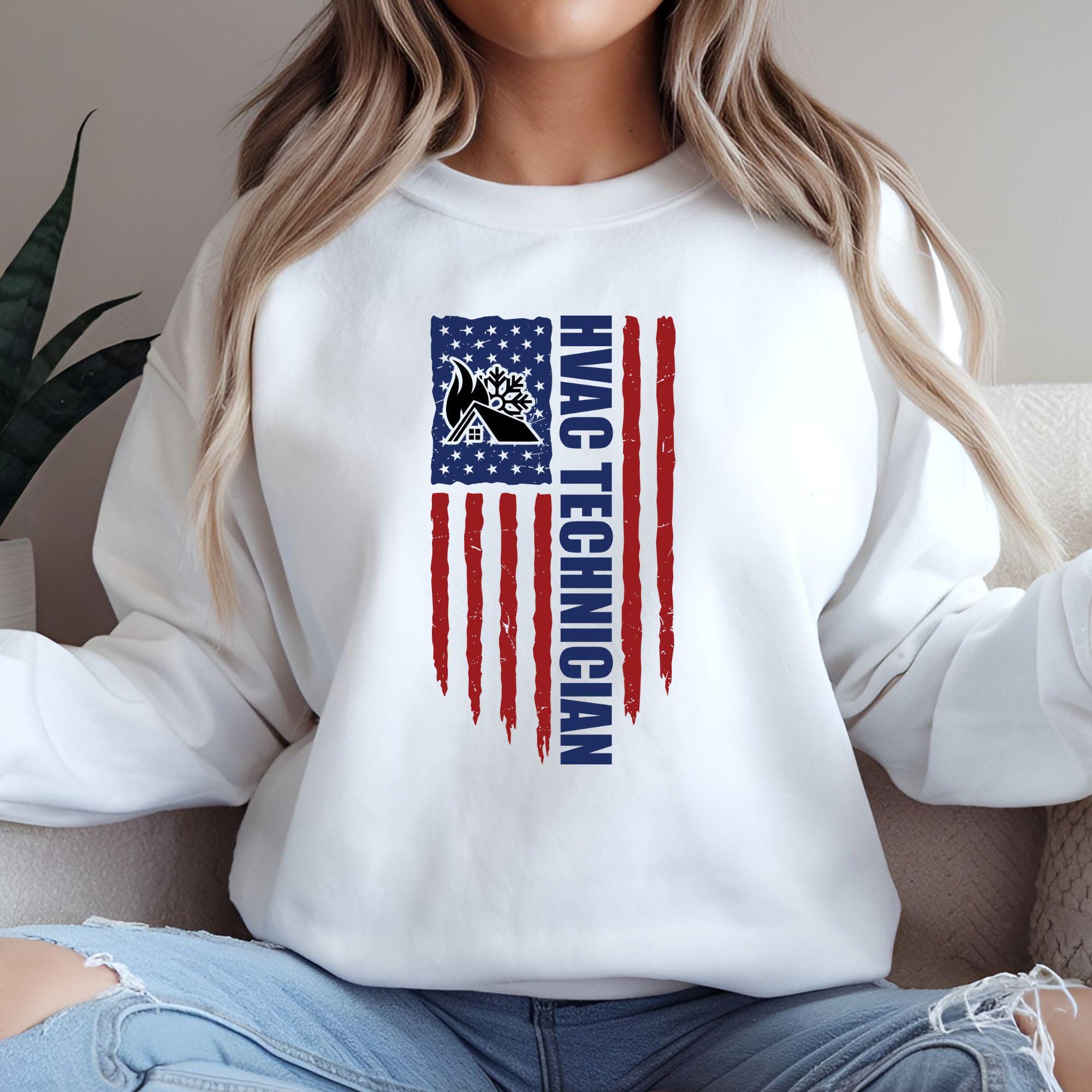 HVAC Technician USA Flag (svg, Png), Patriotic Design (digital Download ...