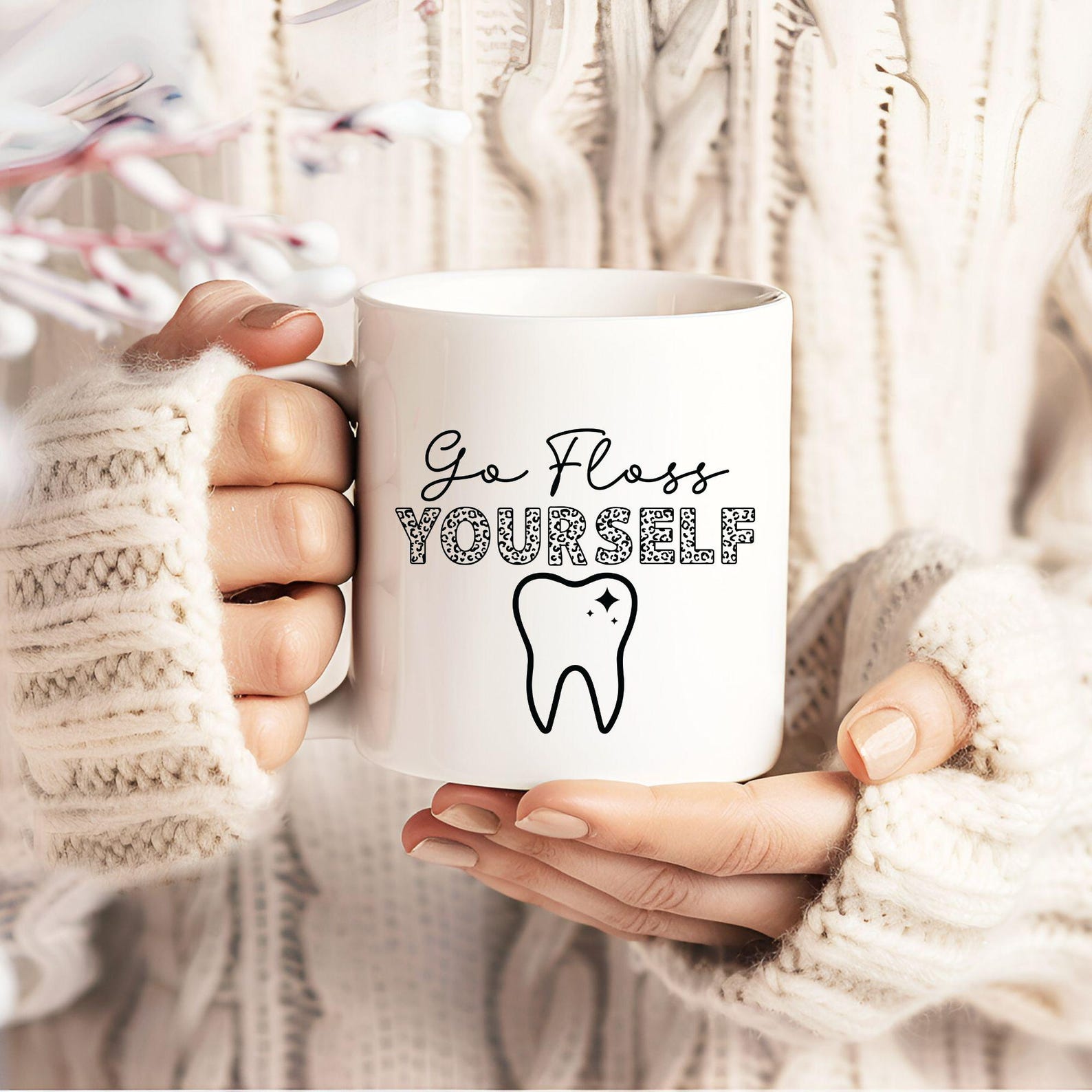 Go Floss Yourself SVG: Dental Hygienist PNG, Cricut File - Etsy