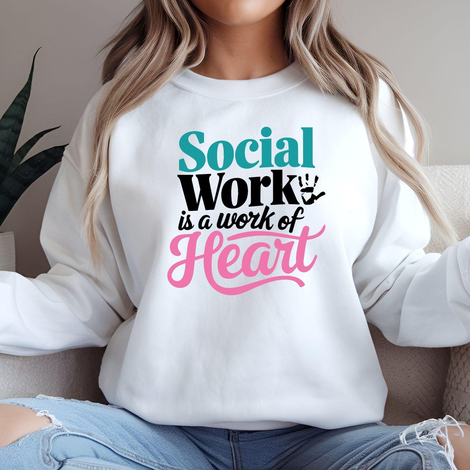 Social Work is A Work of Heart, Funny Social Worker Svg, Social Worker ...