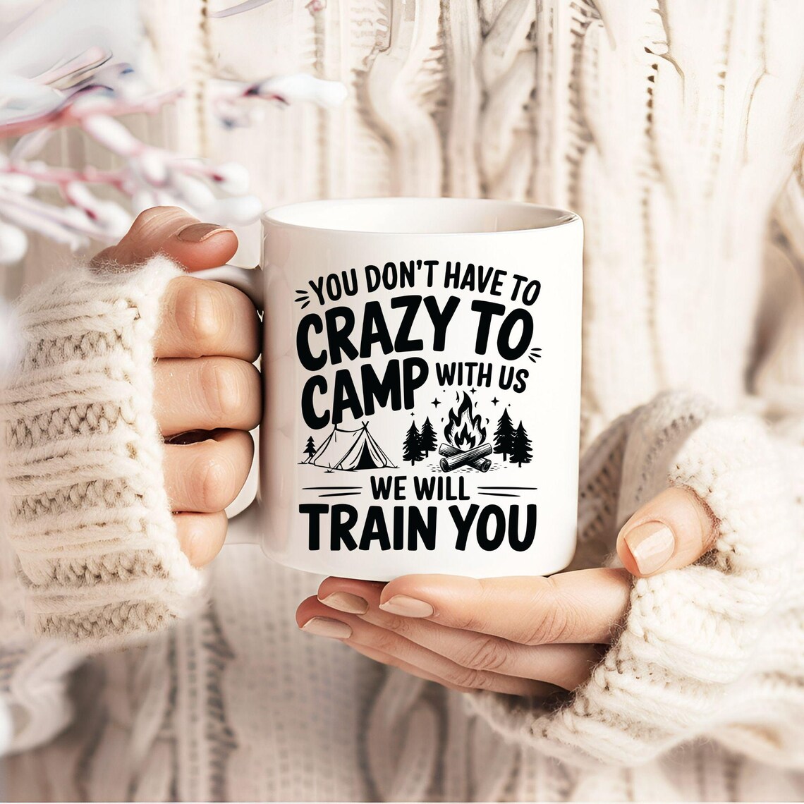 Funny Camping SVG: Crazy Camper Design (digital Download) - Etsy