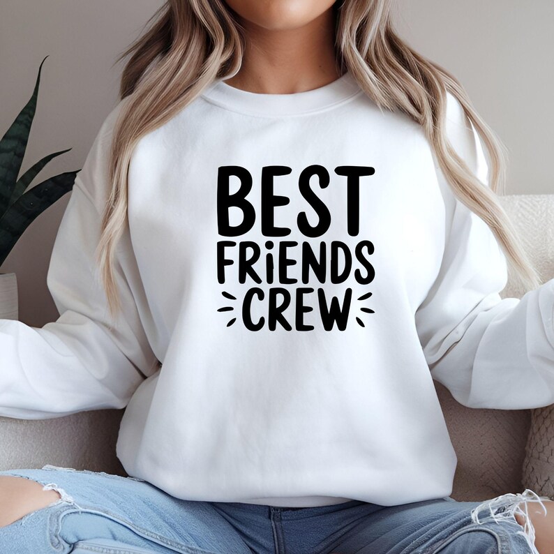 Best Friends Crew, Besties Svg, Best Friends Svg, Friendship Svg, Best ...