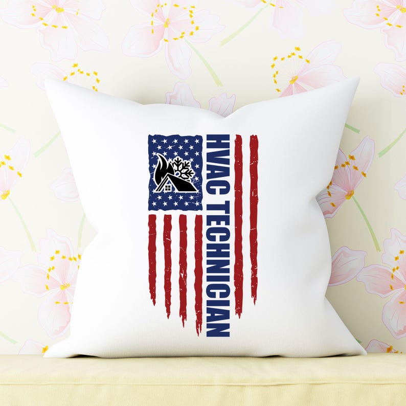 HVAC Technician USA Flag (svg, Png), Patriotic Design (digital Download ...