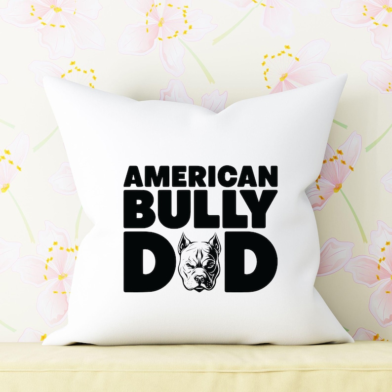 American Bully Dad SVG: Dog Lover Decal (digital Download) - Etsy