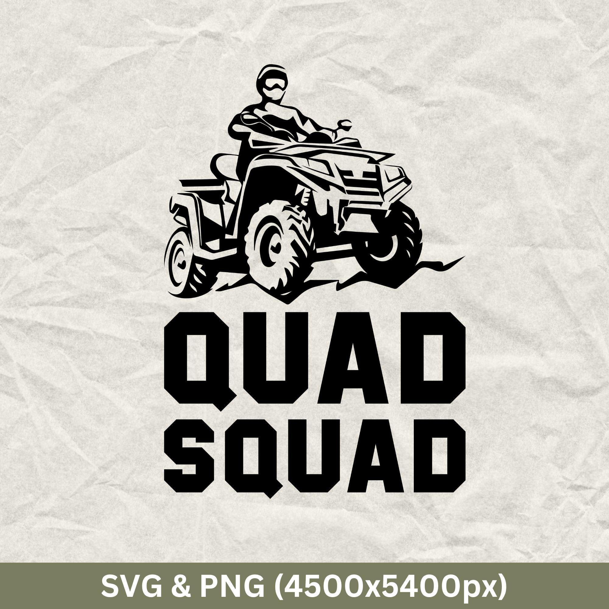 Quad Squad Svg, Dirt Bike Svg, Offroad Svg, Mud Riding Svg, Atv Rider ...
