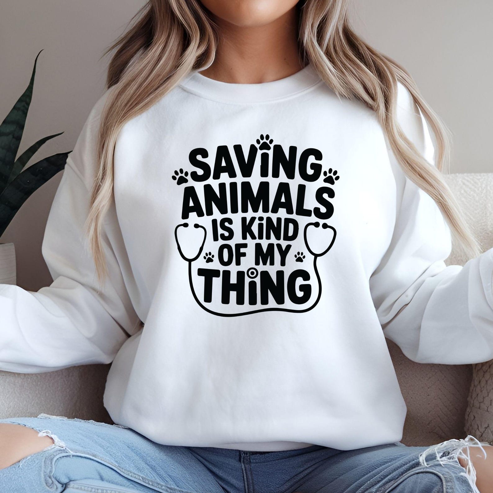 Saving Animals Veterinarian SVG PNG: Vet Tech Gift (digital Download ...