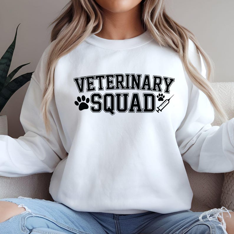 Veterinary Squad SVG: Vet Cricut Design, Dog Cat Lover (digital ...