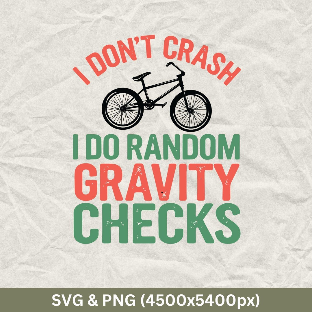 Funny Cycling 'gravity Checks' SVG - Cyclist Gift (digital Download) - Etsy