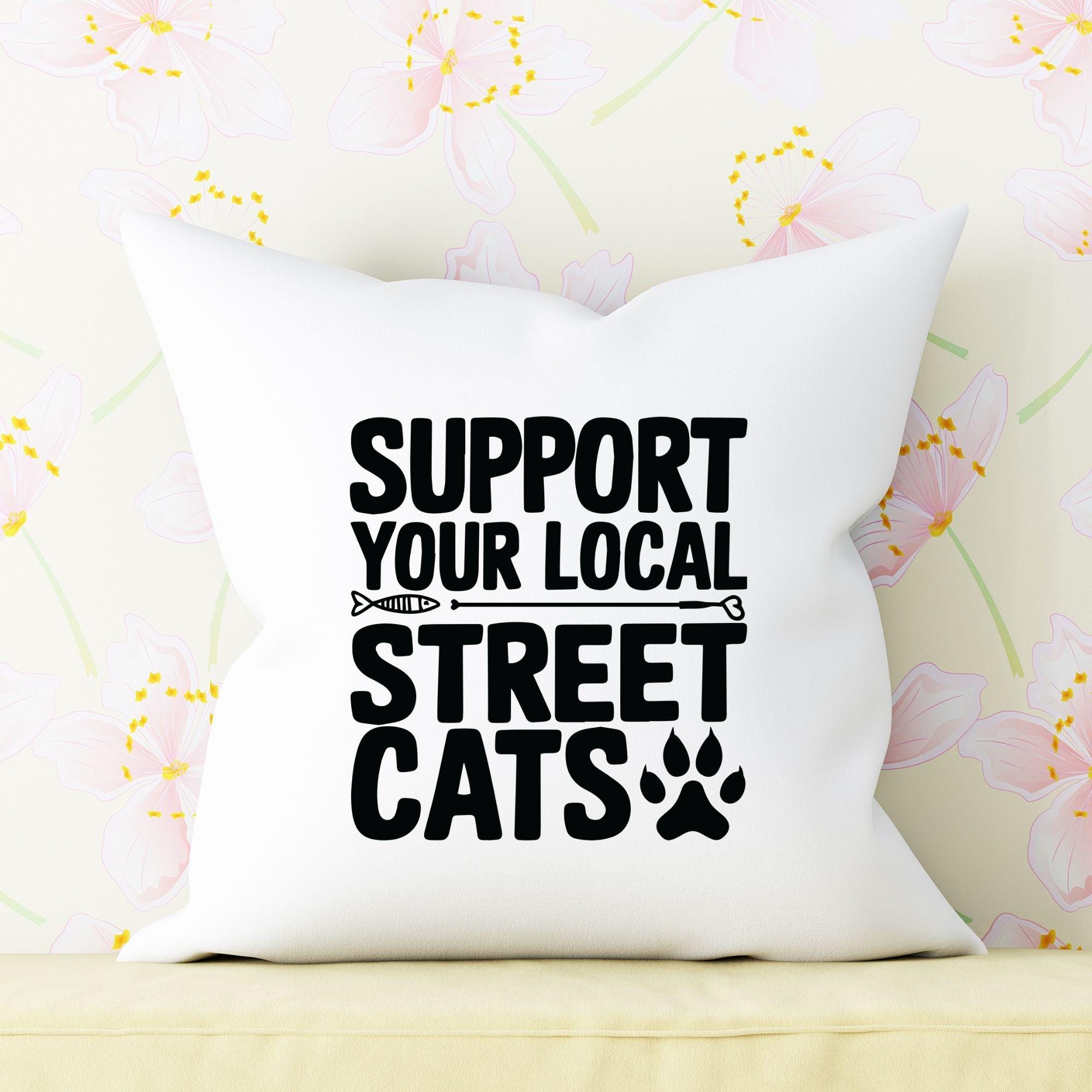 Support Local Street Cats SVG: Rescue Animal Shirt Design (digital ...