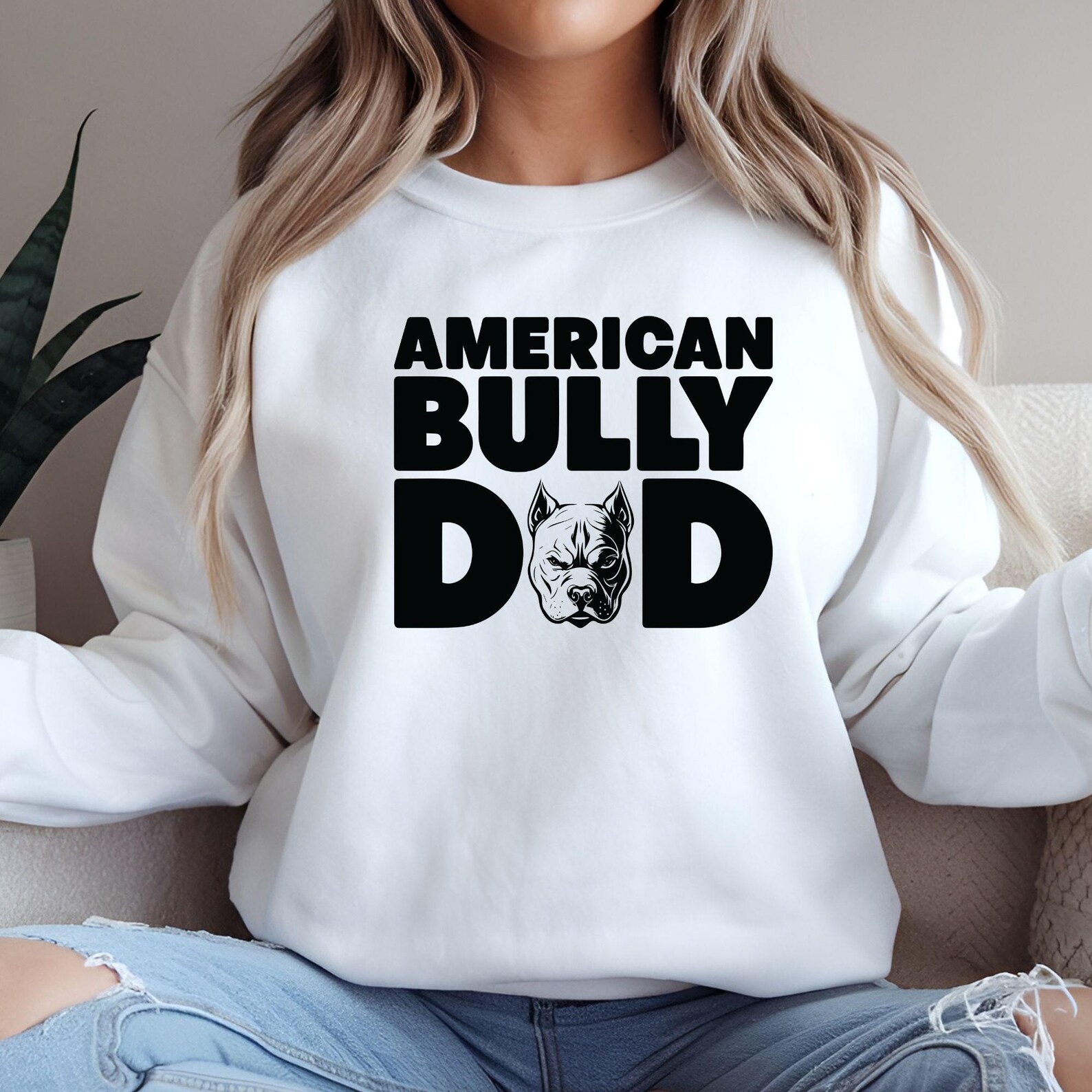 American Bully Dad SVG: Dog Lover Decal (digital Download) - Etsy