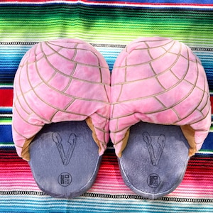 Concha Pantuflas| Concha Slippers| Pan Dulce Accessories| Concha ...