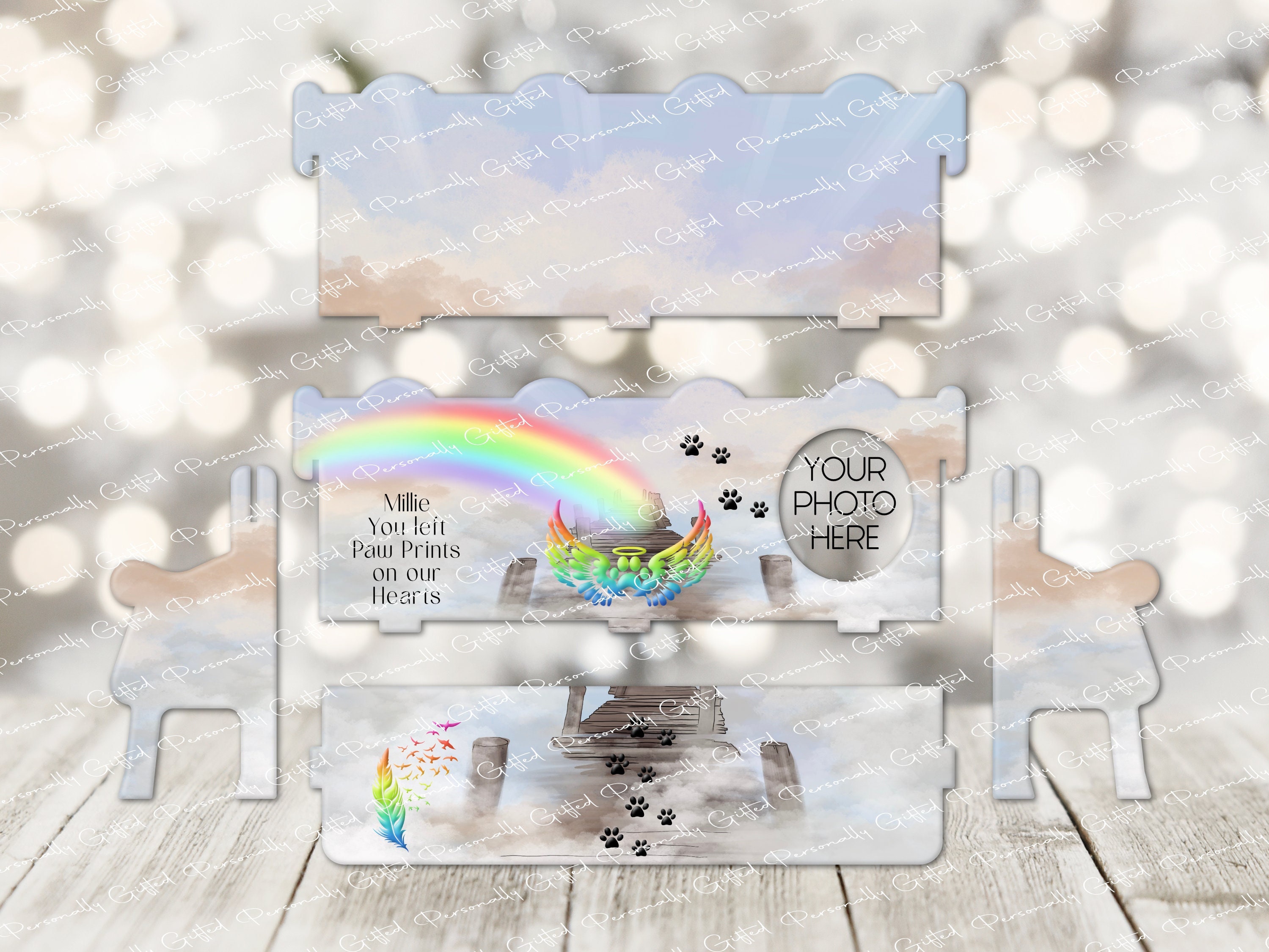 Pet Memorial Bench Design Bundle Digital Download 7 Pngs - Etsy