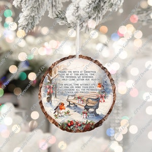 Robin Memorial Poem Log Slice Design Digital Download, Robin Memorial ...