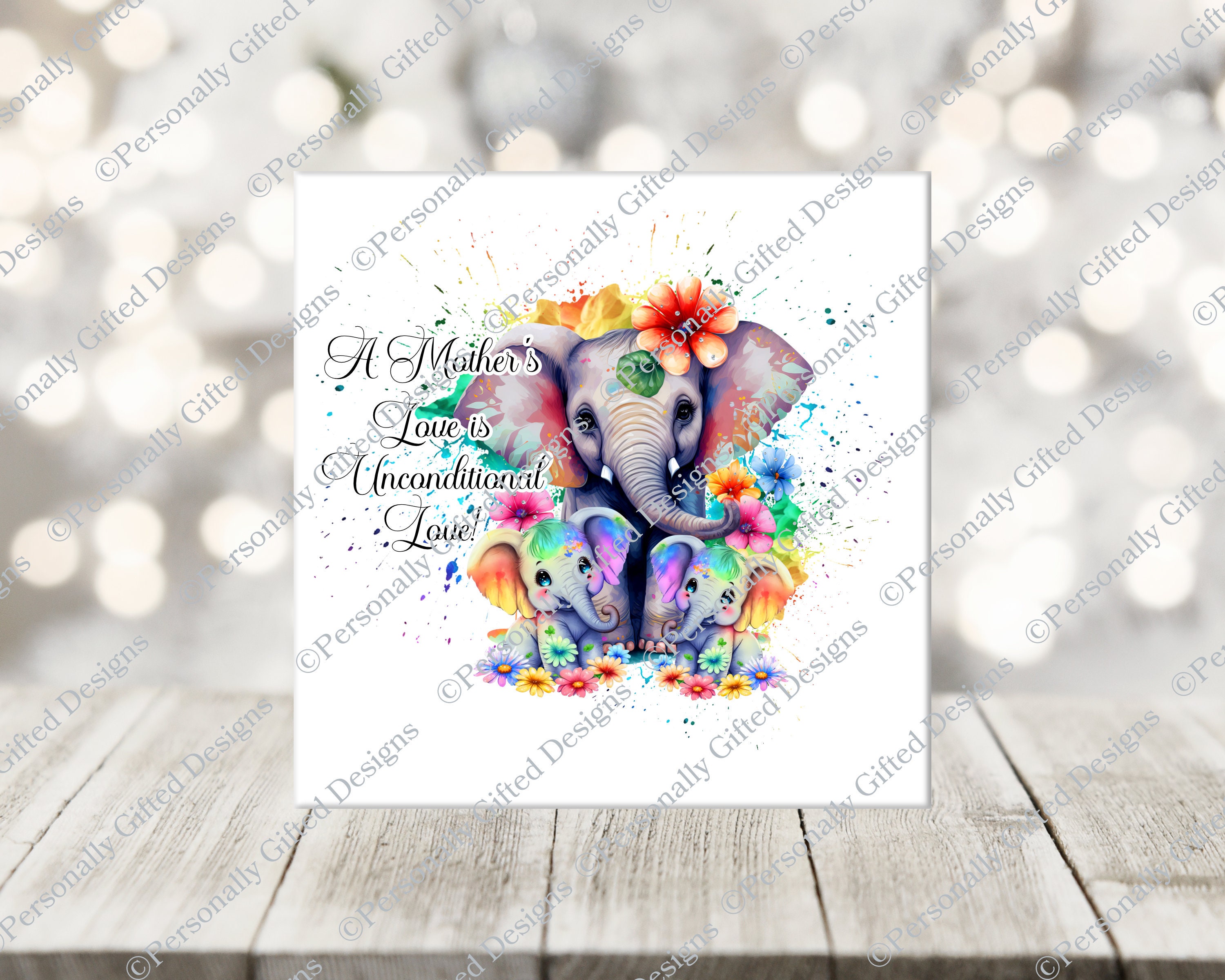 Elephant Design Bundle Digital Download 2 3 4 Children A - Etsy