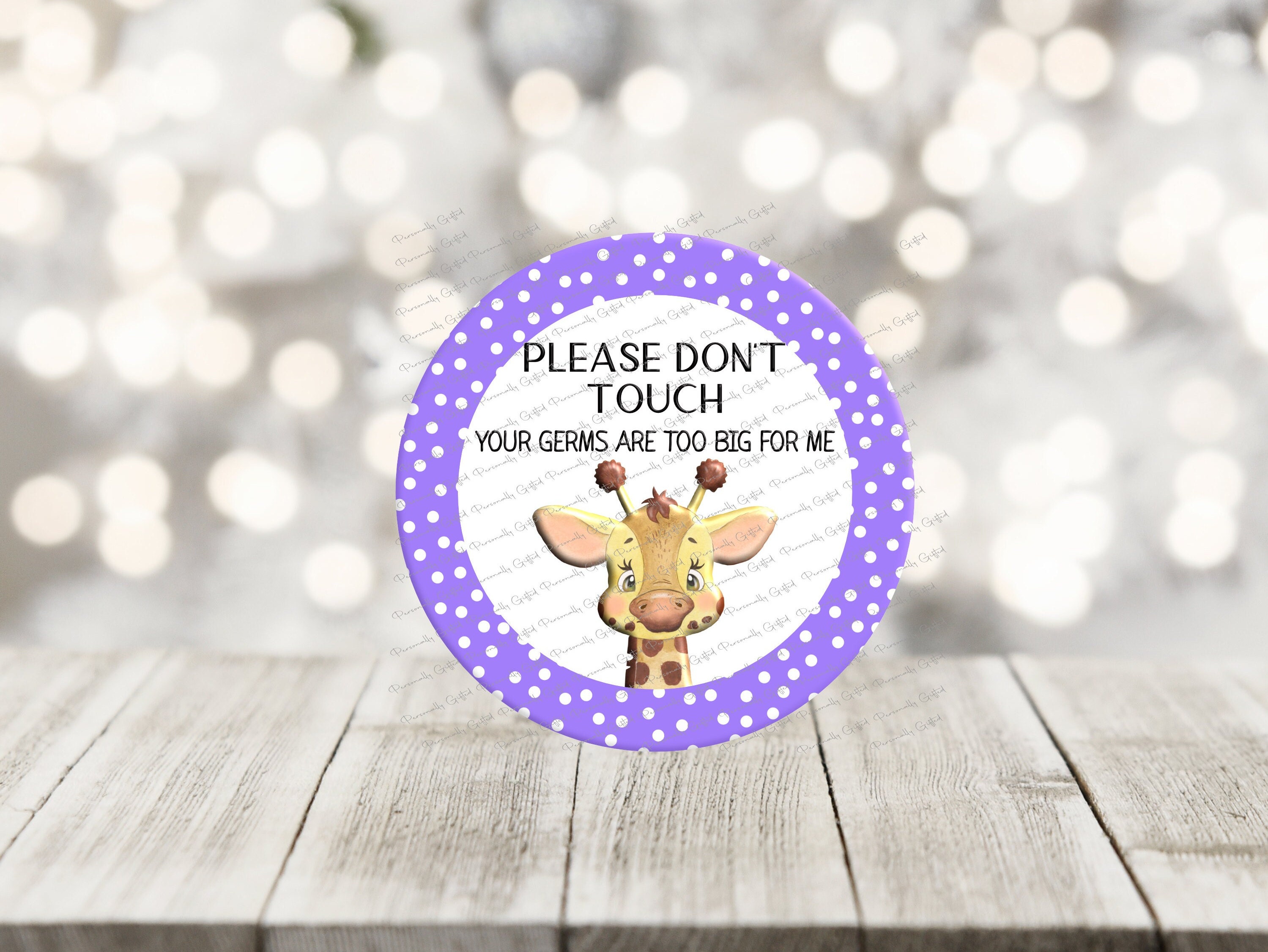 Baby Pram Tag Please Don't Touch Design Bundle Digital - Etsy