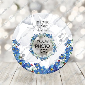 Forget Me Not Circle Design Digital Download Forget Me Not - Etsy