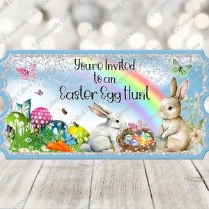 Easter Ticket Design Bundle Digital Download, 3 Pngs, Bunny Ticket PNG ...