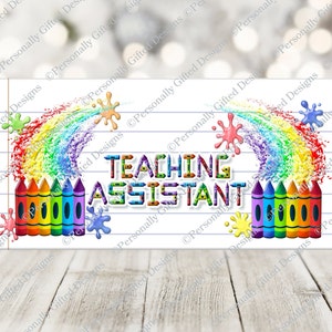 Teaching Assistant Mug Wrap Design Digital Download, Best Teaching ...