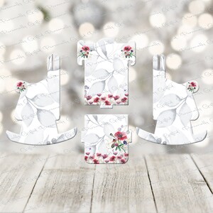 Poppy Rocking Chair Design Bundle Digital Download, 5 Pngs, Poppy ...