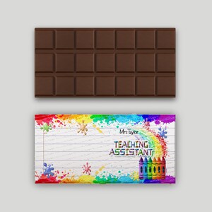 Teacher Chocolate Bar Wrapper Digital Download, 5 Pngs Best Teaching ...