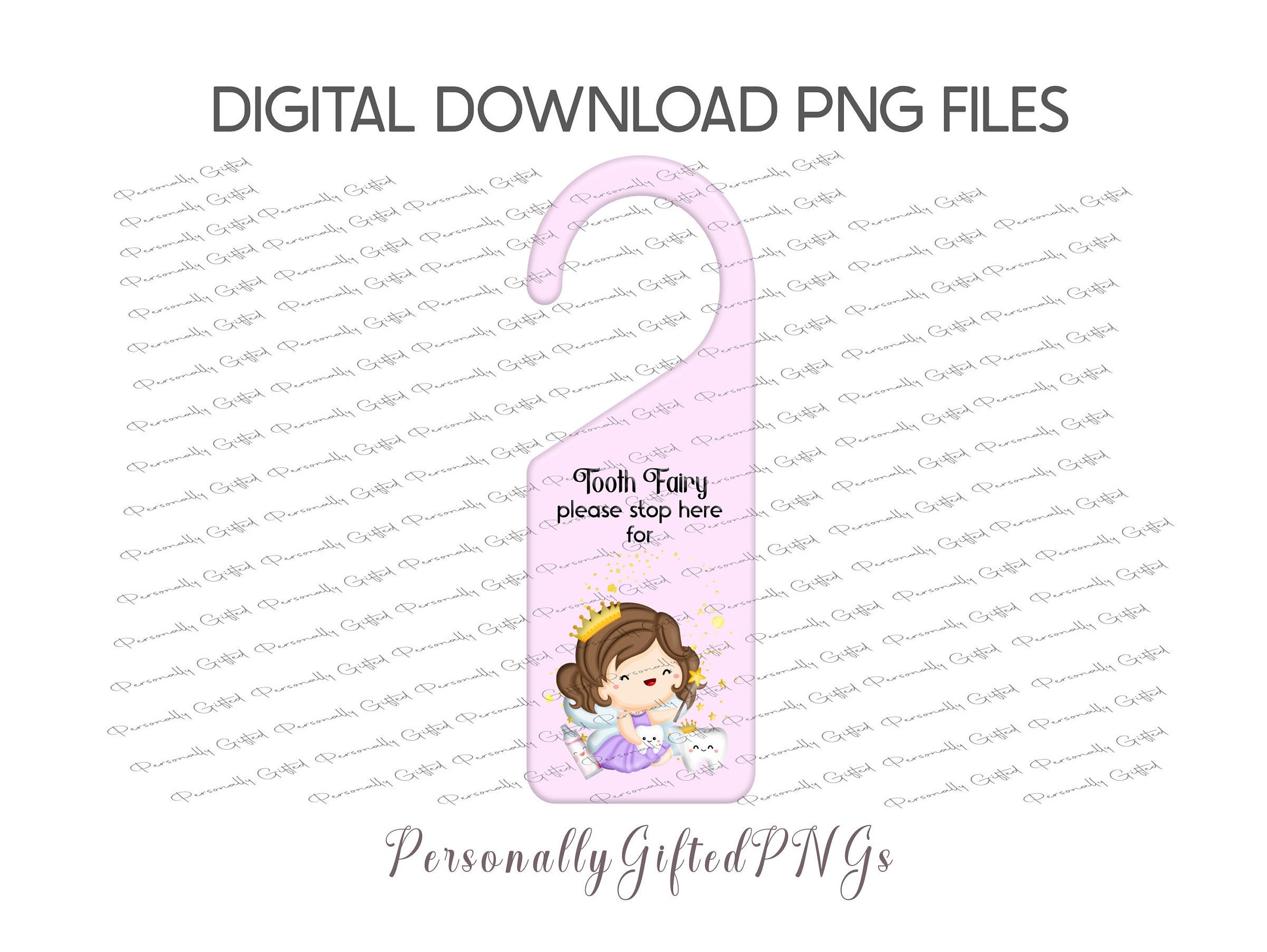 Tooth Fairy Please Stop Here Sign Digital Download Pink Tooth | Etsy UK