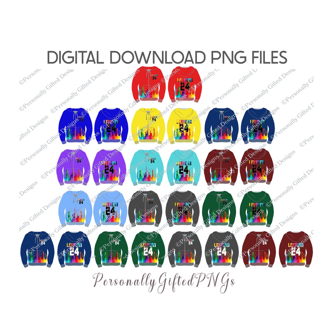 Leavers 2024 Jumper Design Bundle Digital Download, 28 Pngs, Leavers 24 ...