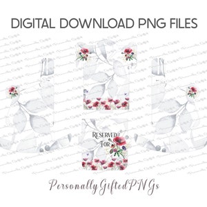 Poppy Rocking Chair Design Bundle Digital Download, 5 Pngs, Poppy ...