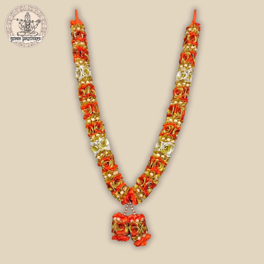 Handmade Indian Haar Mala: Wedding & Pooja Garland, 26 Inch - Etsy