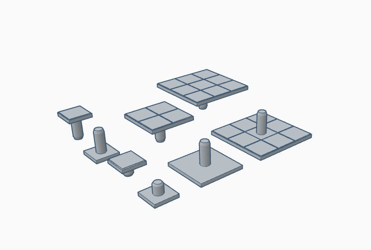 TTRPG Risers STL - Etsy