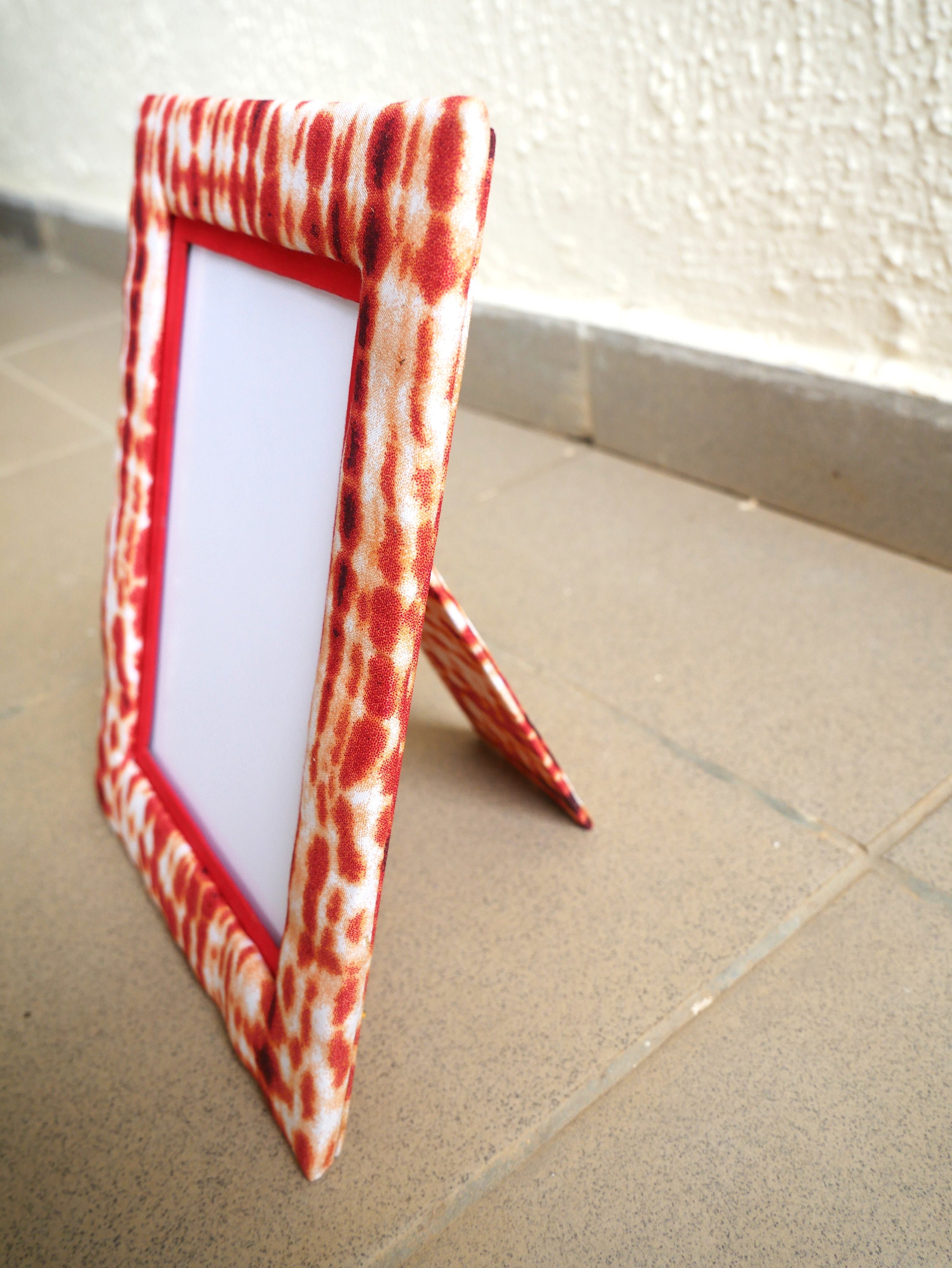 Ankara Picture Frame From Africa (african Fabric Frame) - Etsy