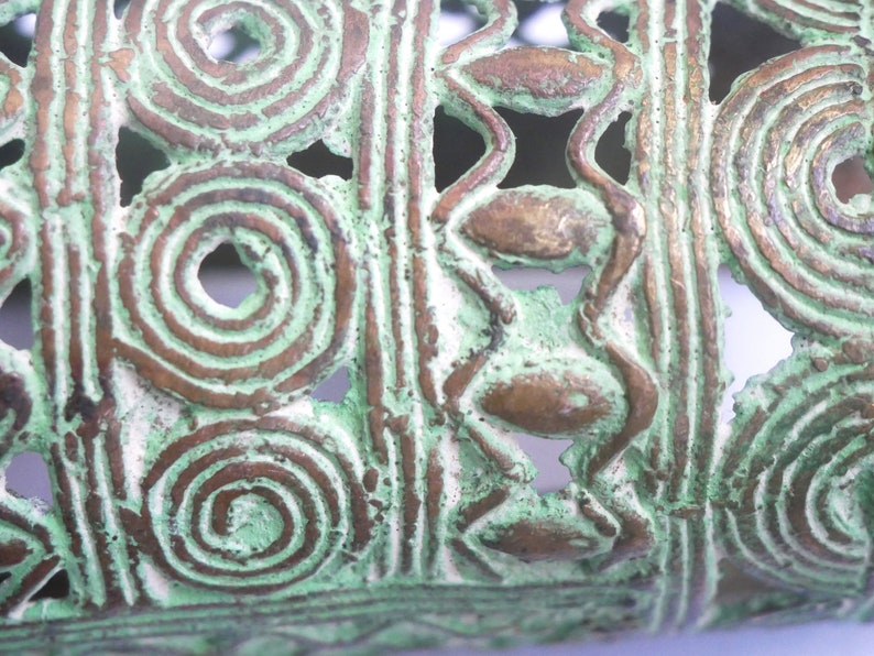 Vintage Benin Bracelet, Antique African Bracelet, Manilla Currency ...