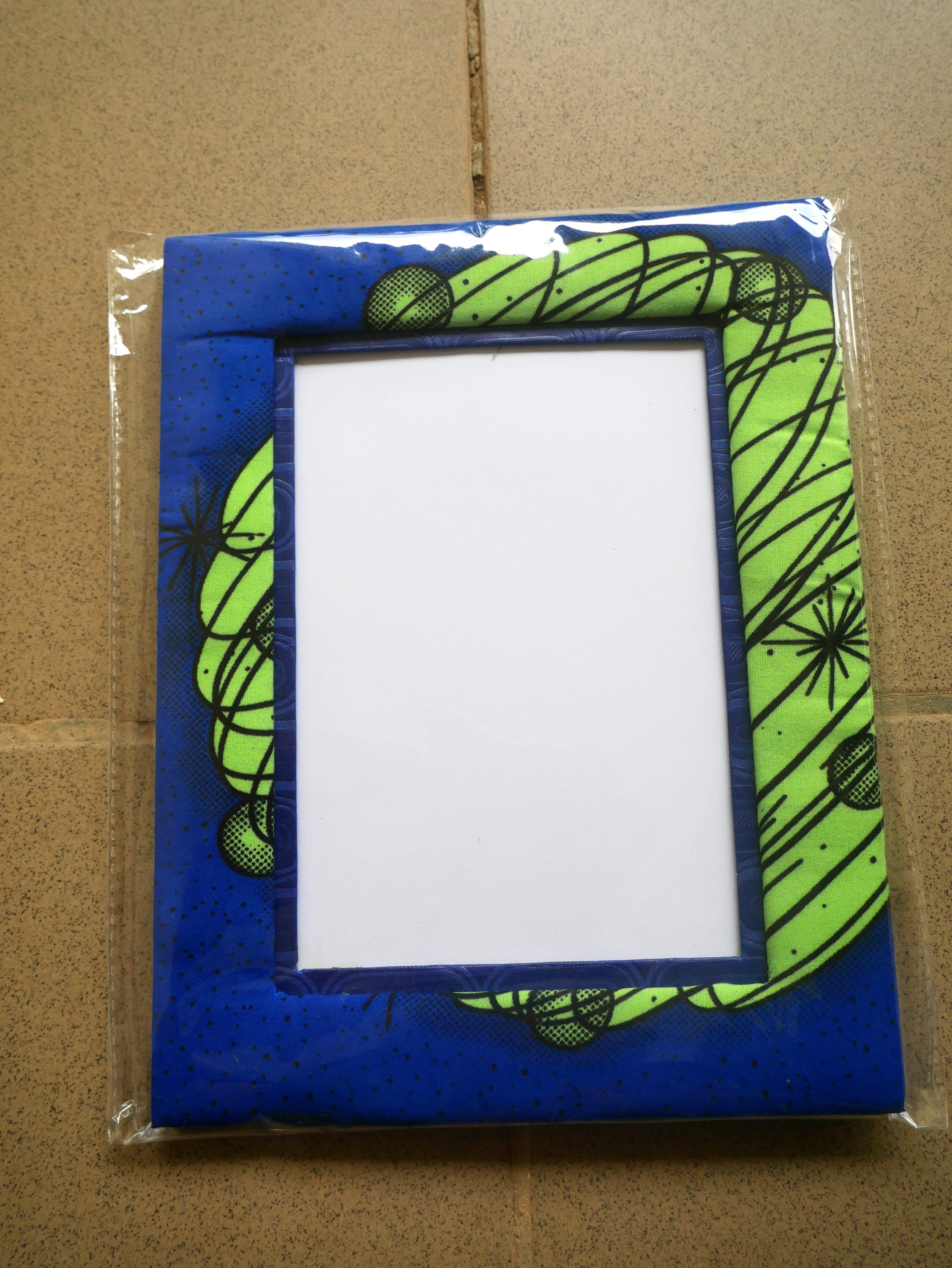 Ankara Picture Frame From Africa (african Fabric Frame) - Etsy