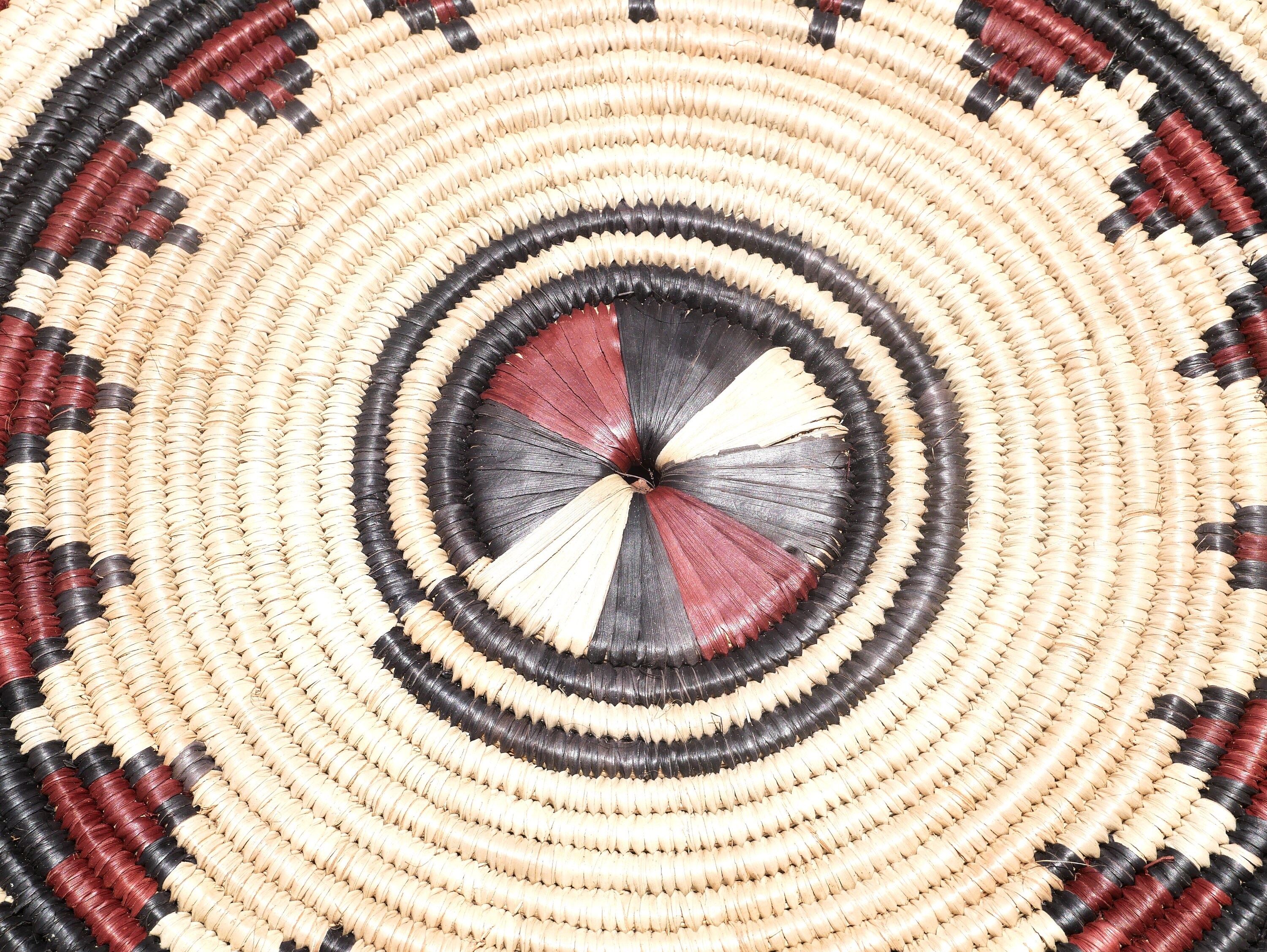 Raffia Place Mat. Africa Table Mat/wall Decor Mat/centrepiece for ...