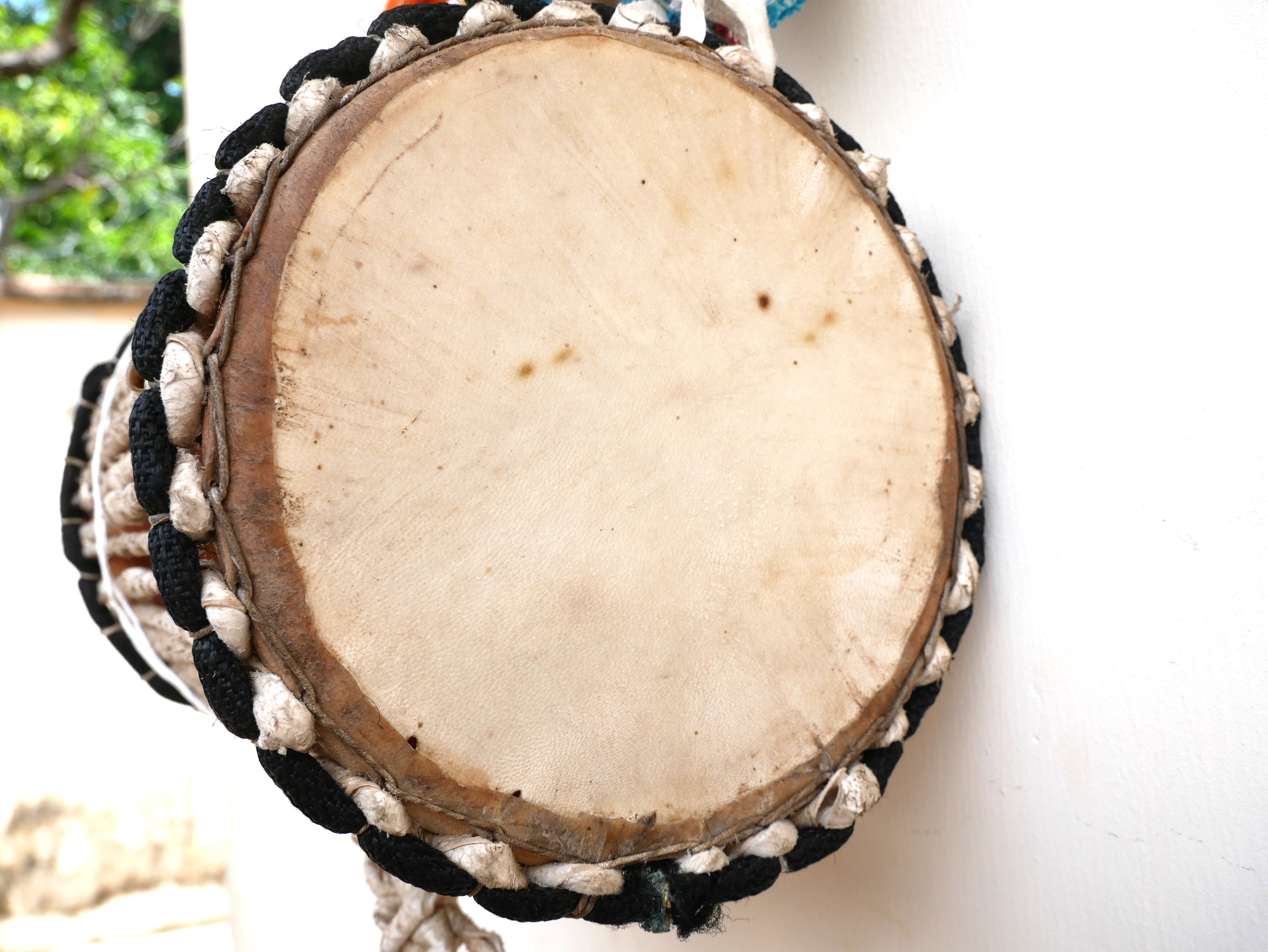 Authentic Nigerian Talking Drum (gan-gan) With Beater, Africa Drum ...