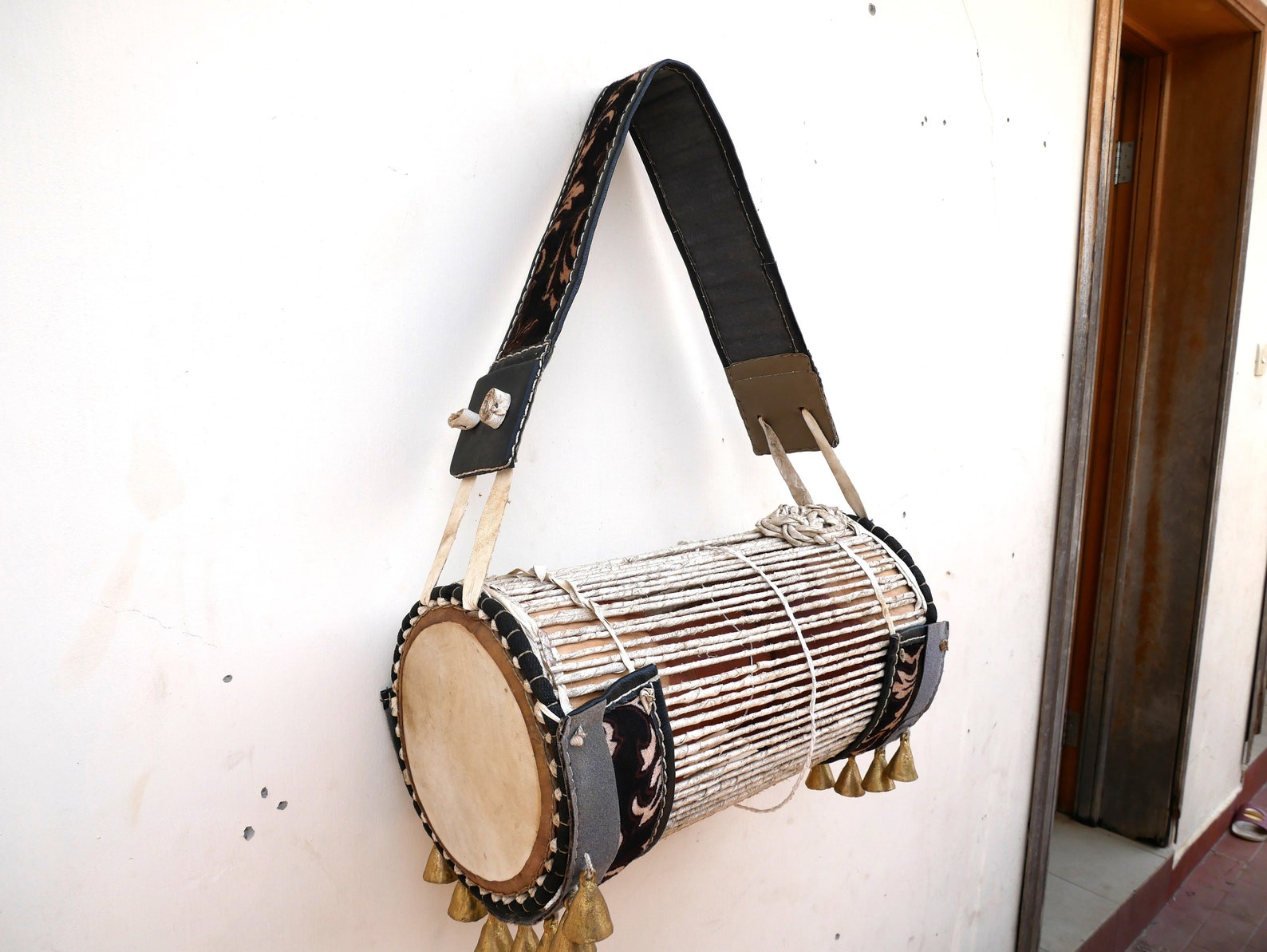 Ilu Dundun/iya Ilu (african Drum) With Stick - Etsy