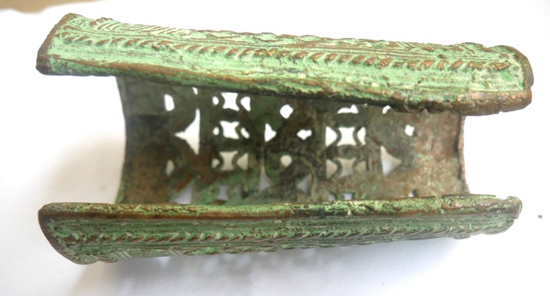 Vintage Benin Bracelet, Antique African Bracelet, Manilla Currency ...