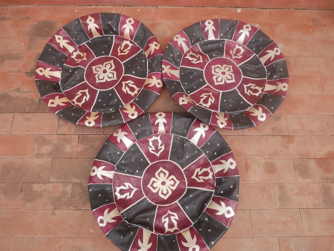 Authentic Hausa Leather Cushions and Carpet: Add a Touch of - Etsy