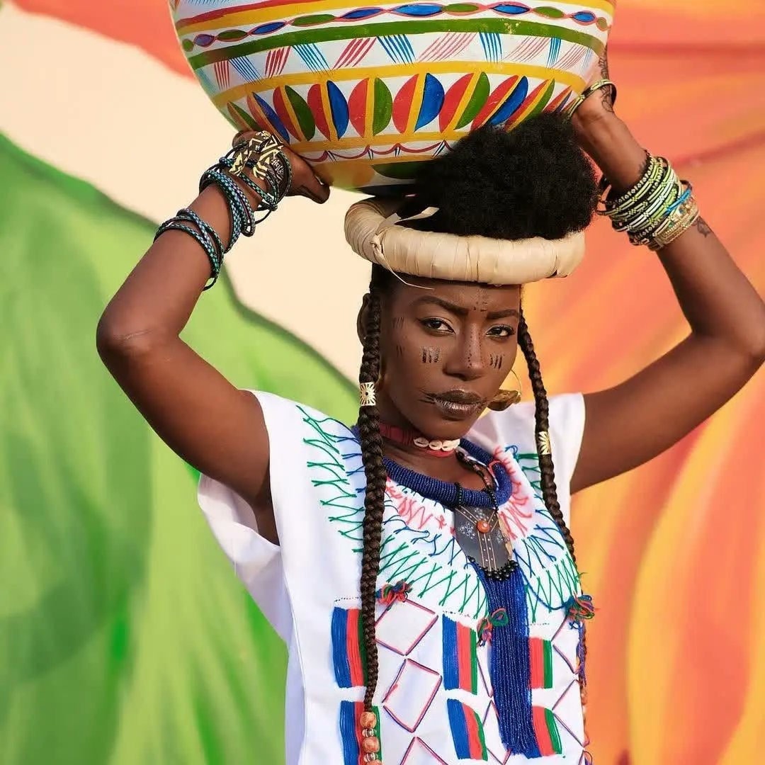 Authentic Fulani Calabash Handmade West African Bowl - Etsy