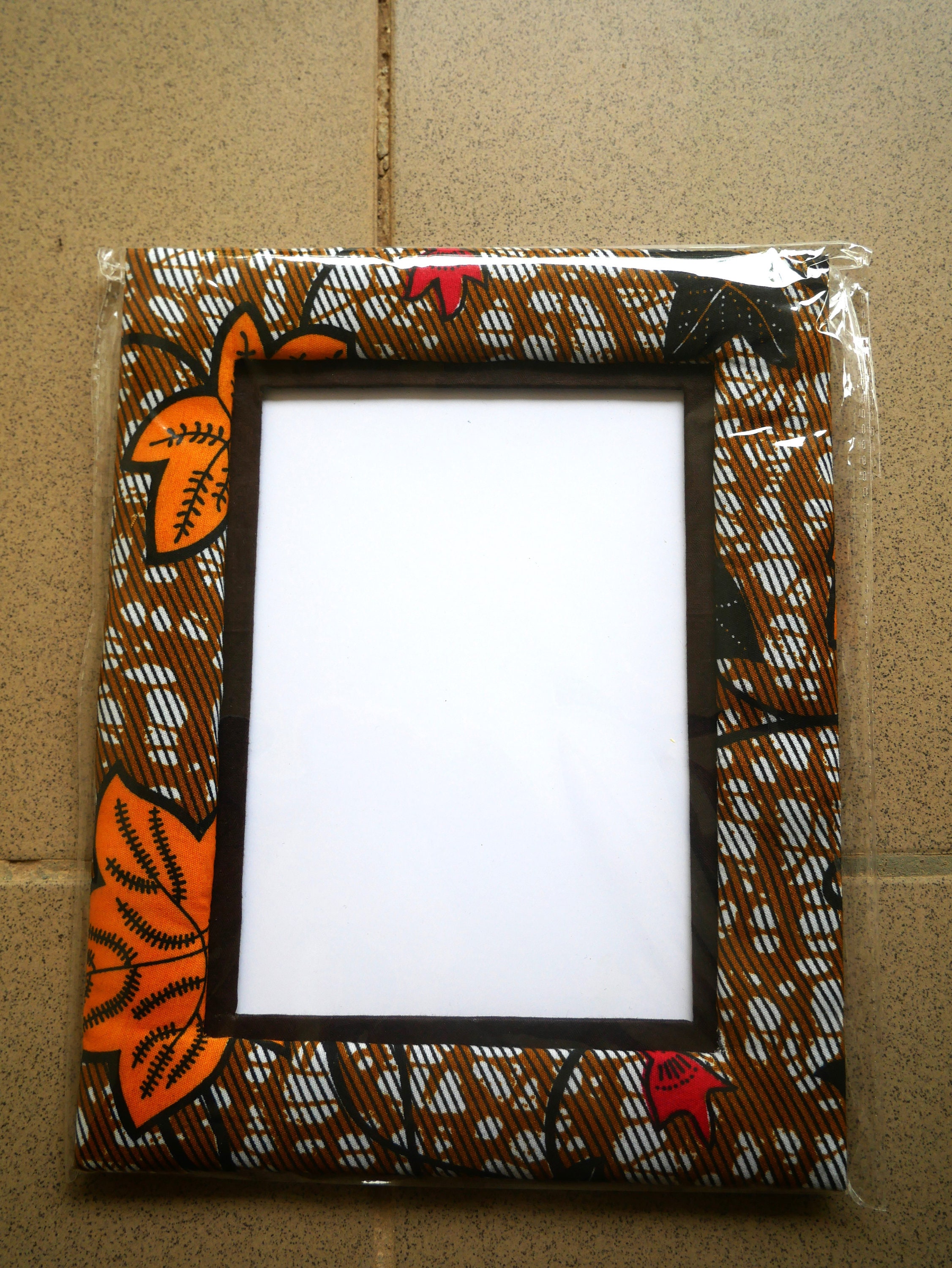 Ankara Picture Frame From Africa (african Fabric Frame) - Etsy