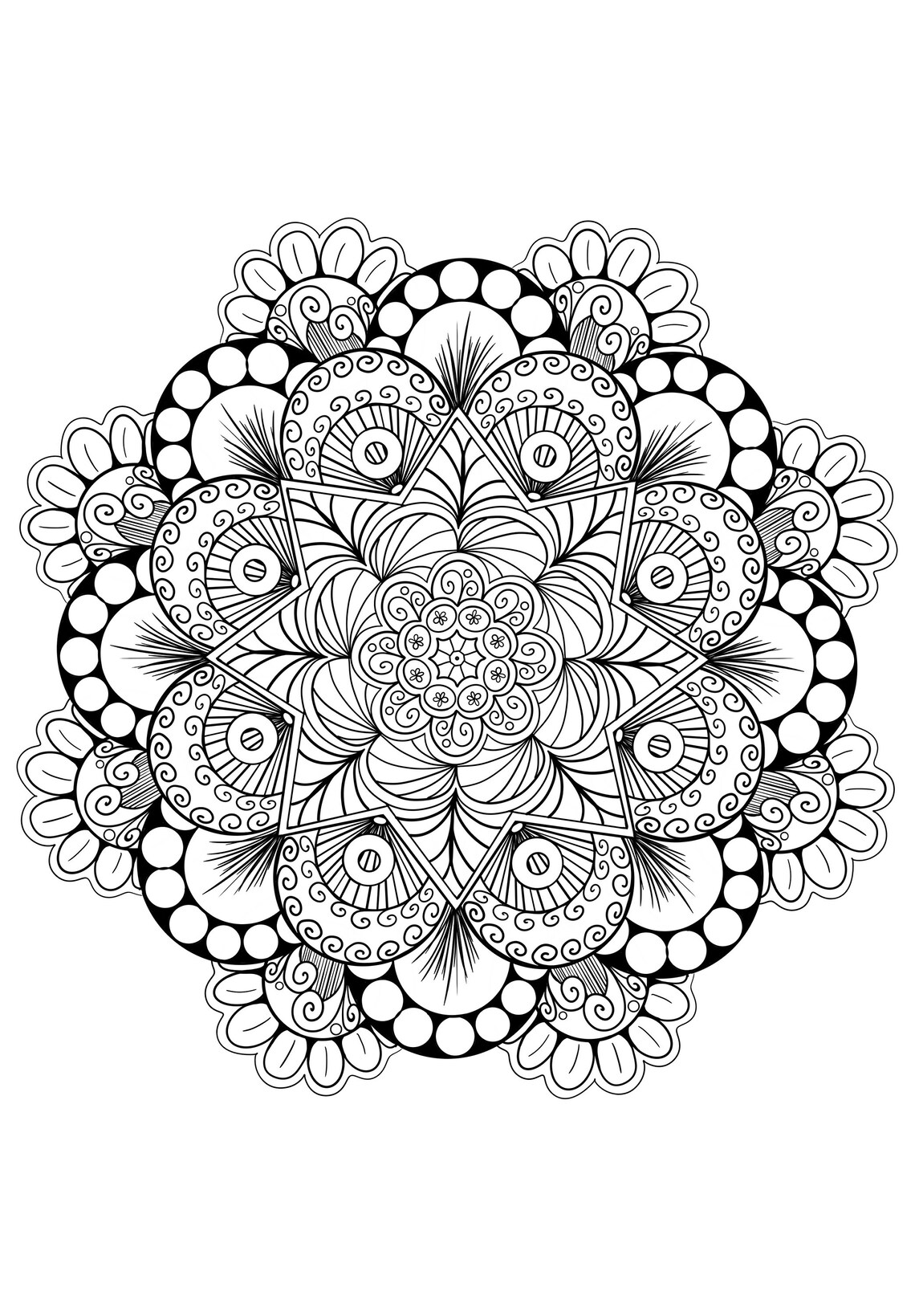 Mandela 16 Coloring Page - Etsy