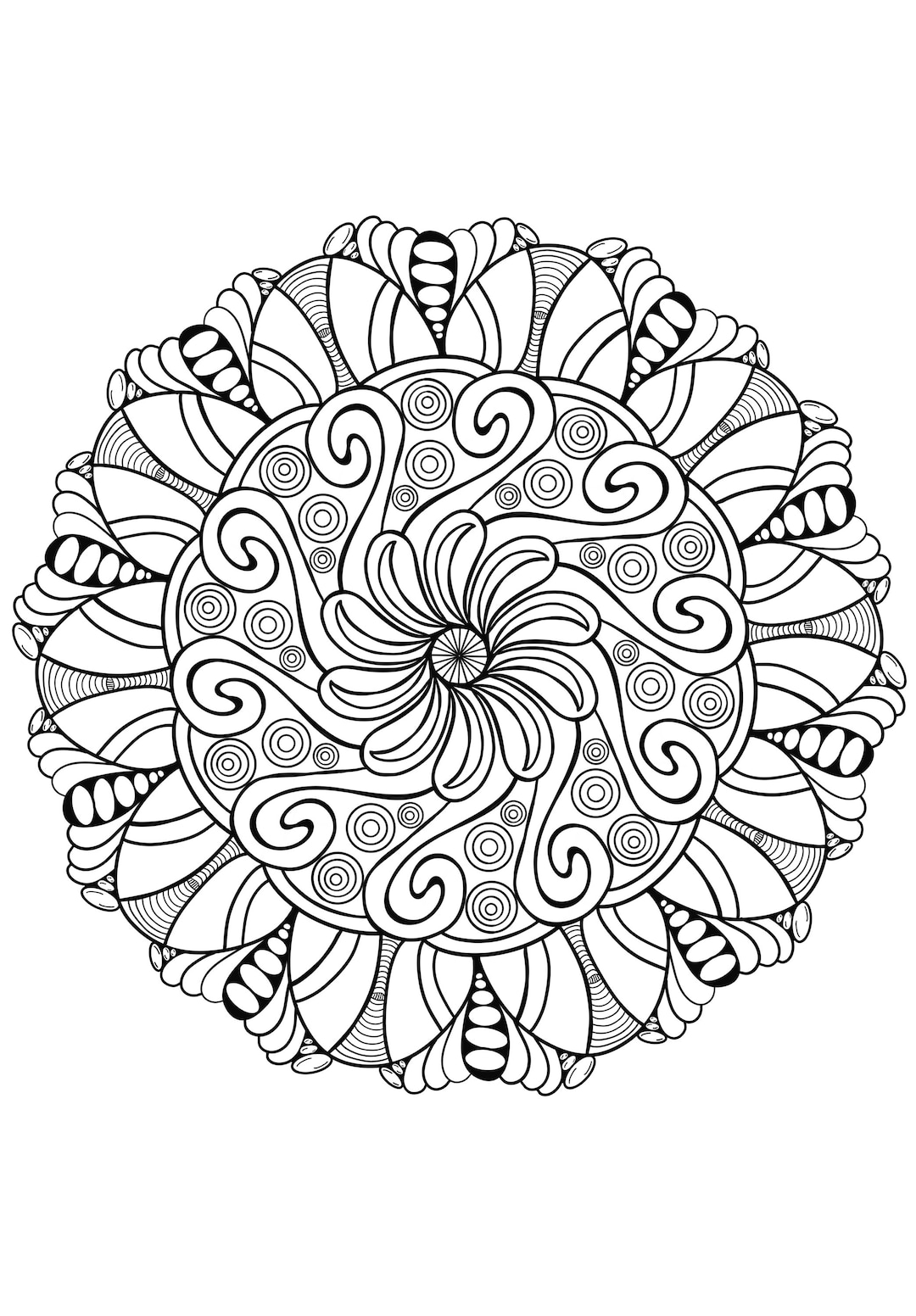 Mandela 10 Coloring Page - Etsy